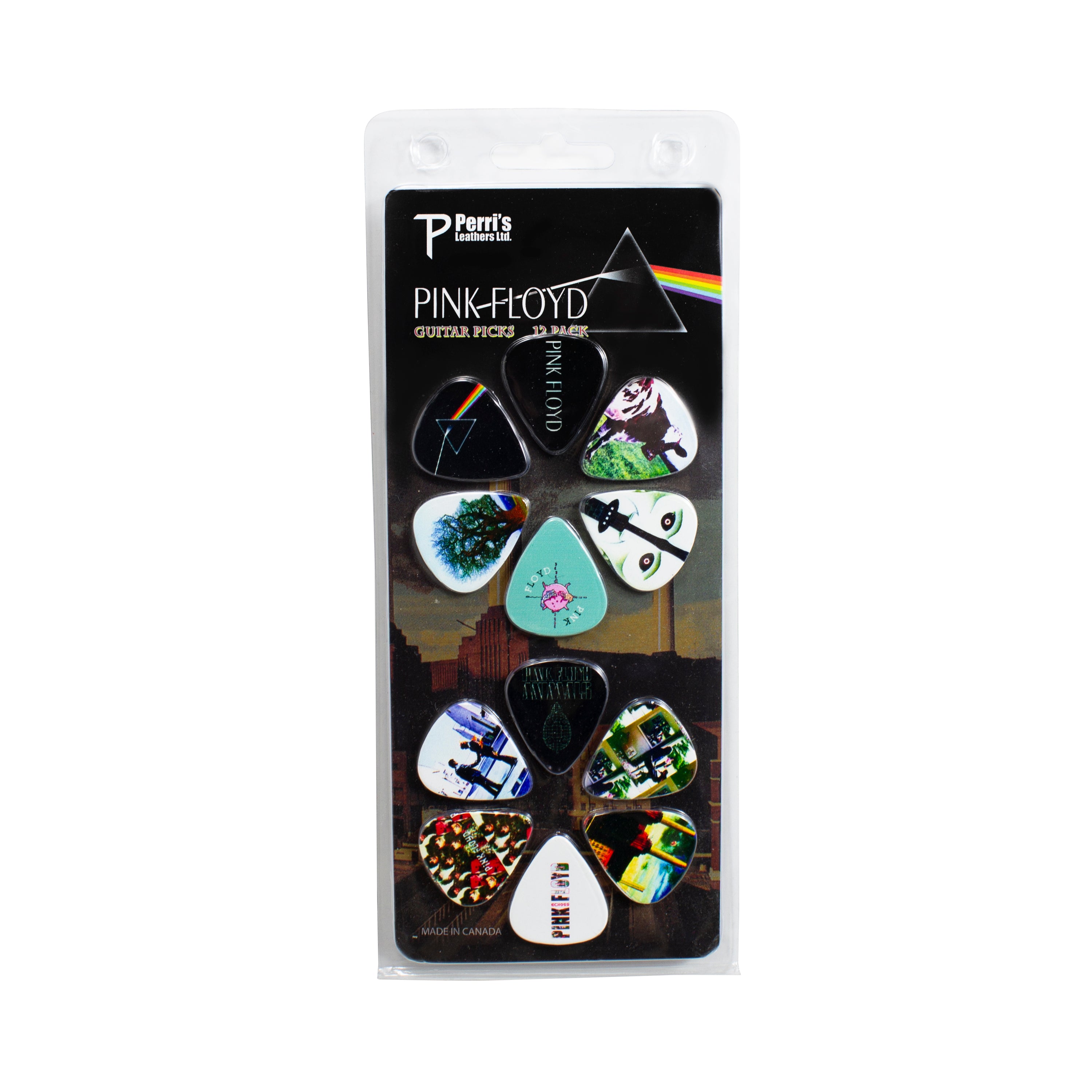 PINK FLOYD 12 PACK OFFICIAL LICENSING GUITAR PICKS – Perri's Corporation